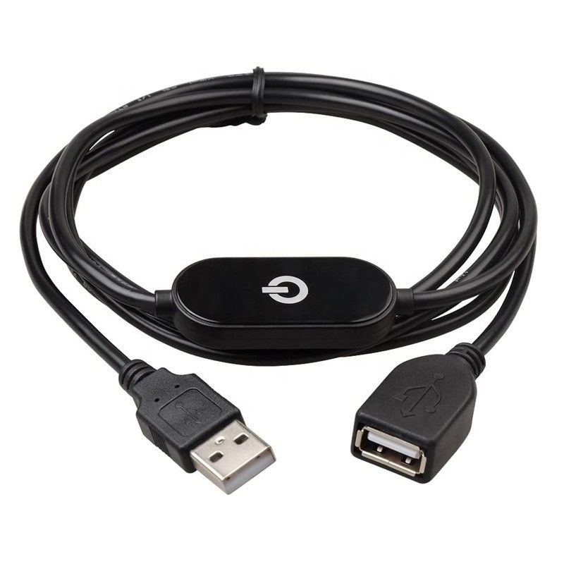 Touch Dimmer Switch Male to Female Type a USB Extension Cable for Led ...